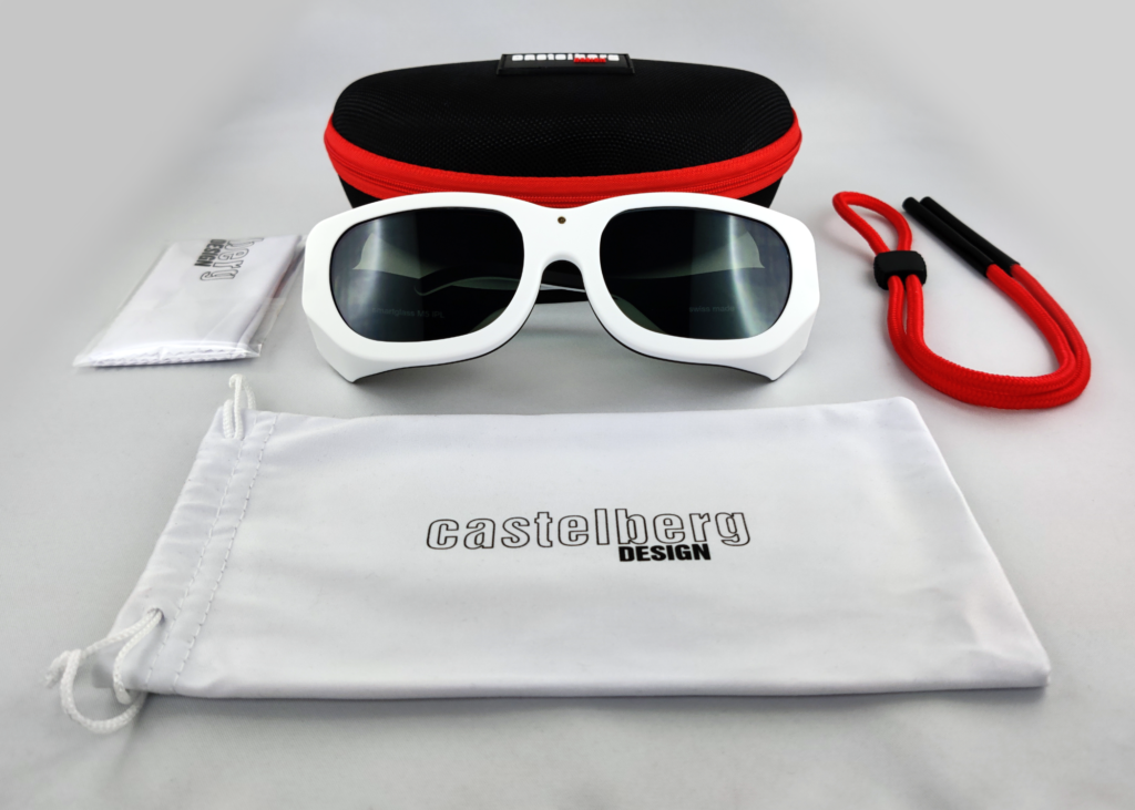 Smartglass IPL shutter glass (Fit over Prescription Glasses)